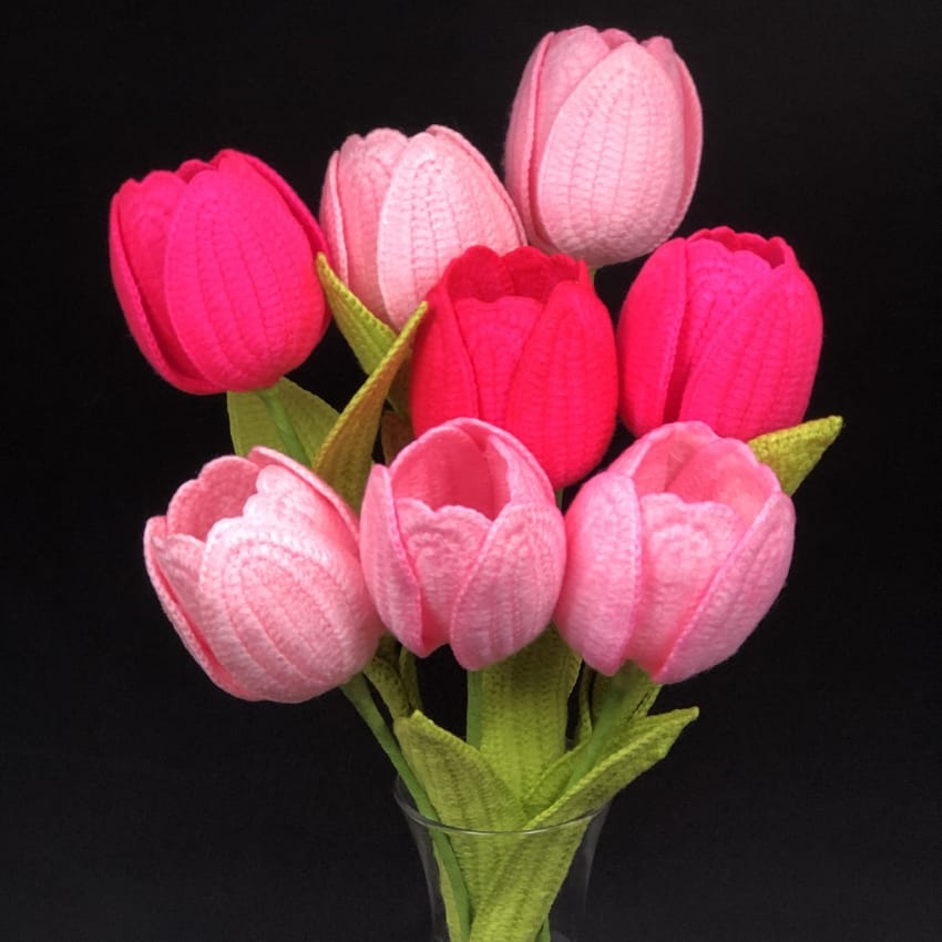 Crochet Dynasty Tulip Pattern - Natagor Finlayson
